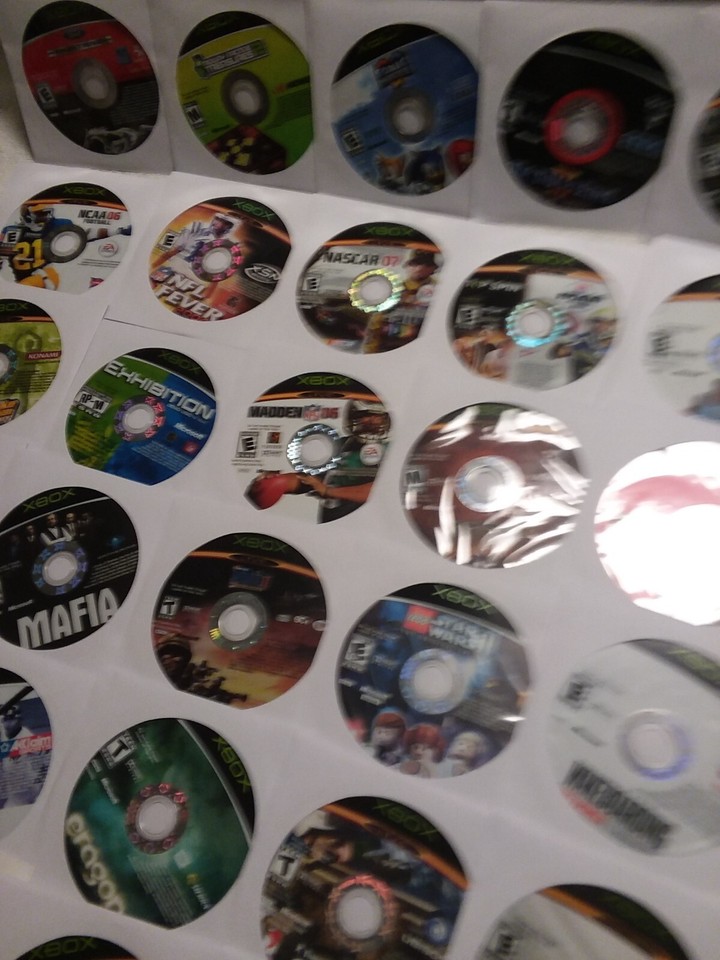 Lot of 30 Original Xbox Video Games Disc Only- Untested | eBay