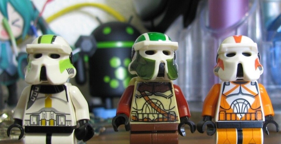 Arealight Custom Clone Driver Helmet for Star Wars Minifigures-Pick ...