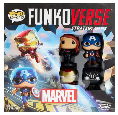 NEW OFFICIAL FUNKO FUNKOVERSE MARVEL STRATEGY GAME 4 PACK STRATEGY GAME ...