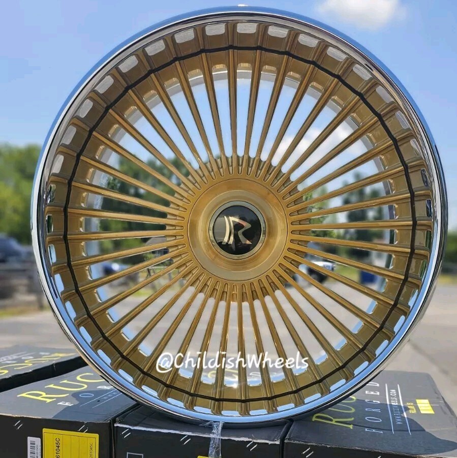 26" Inch Rucci Hooch 5x120 5x127 2pc Wheels Rims | 9" | Two Piece ...