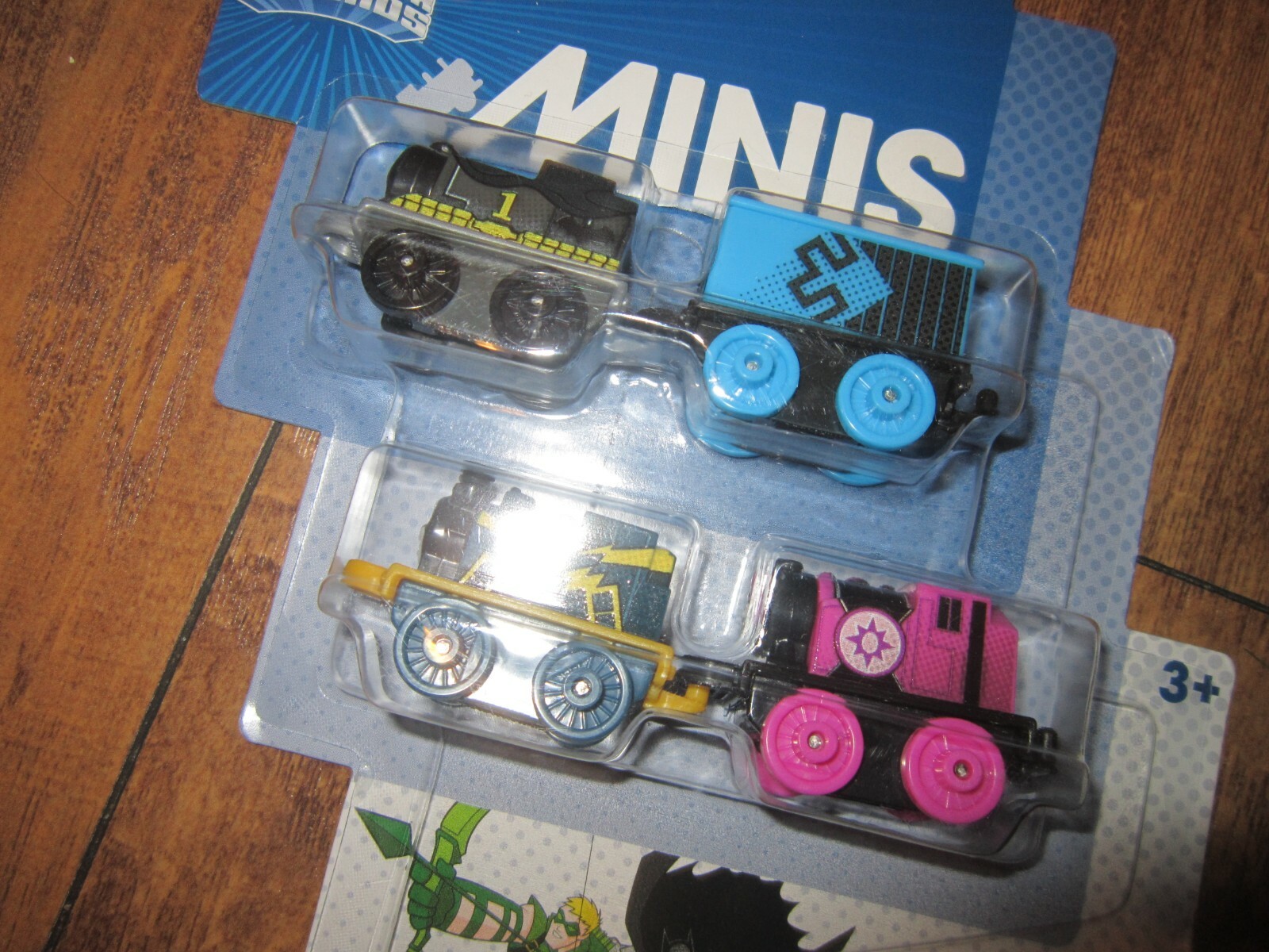 Thomas & Friends Minis DC Super Friends Fisher Price 4pk | eBay