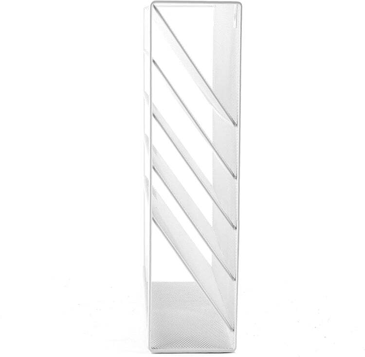 White Magazine Rack, 5 Slot Hanging Document Filing System, Magazine ...