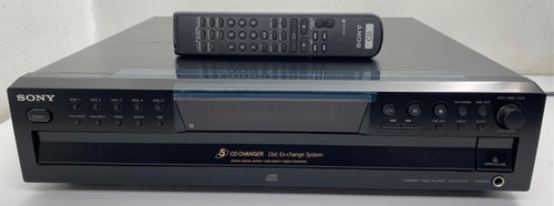 Sony CDP-CE375 Compact Disc CD Player 5-Disc CD Carousel Changer w ...