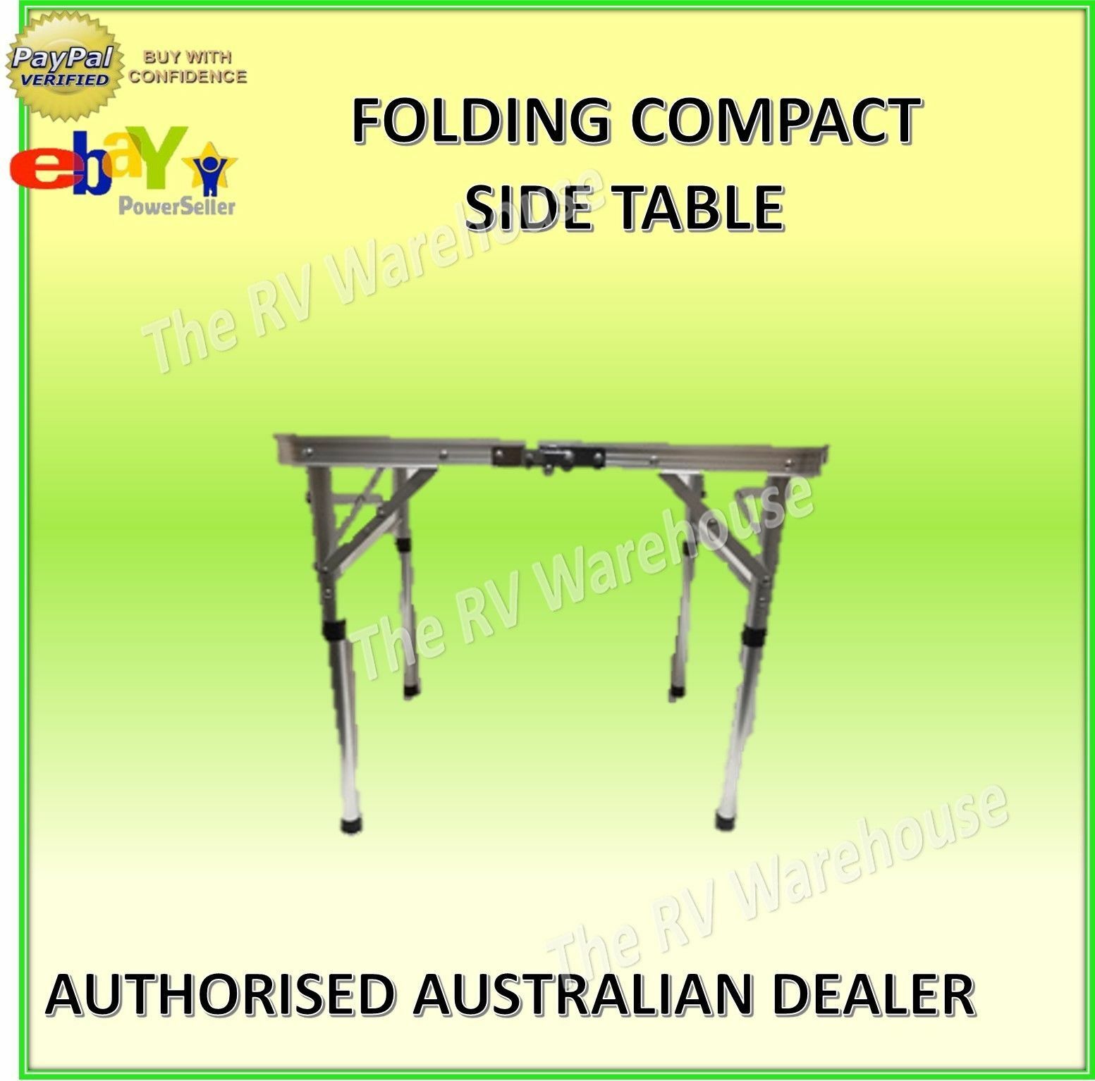 Compact Folding Side Table Caravan Camping Boat Home JAYCO AVAN OZ ...