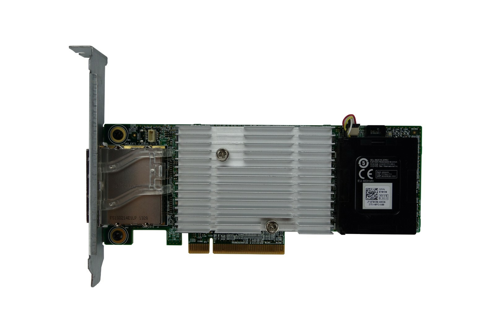 Dell PERC H810 SAS 6Gb/s PCI-e RAID Controller w/1GB NV Cache & Battery ...