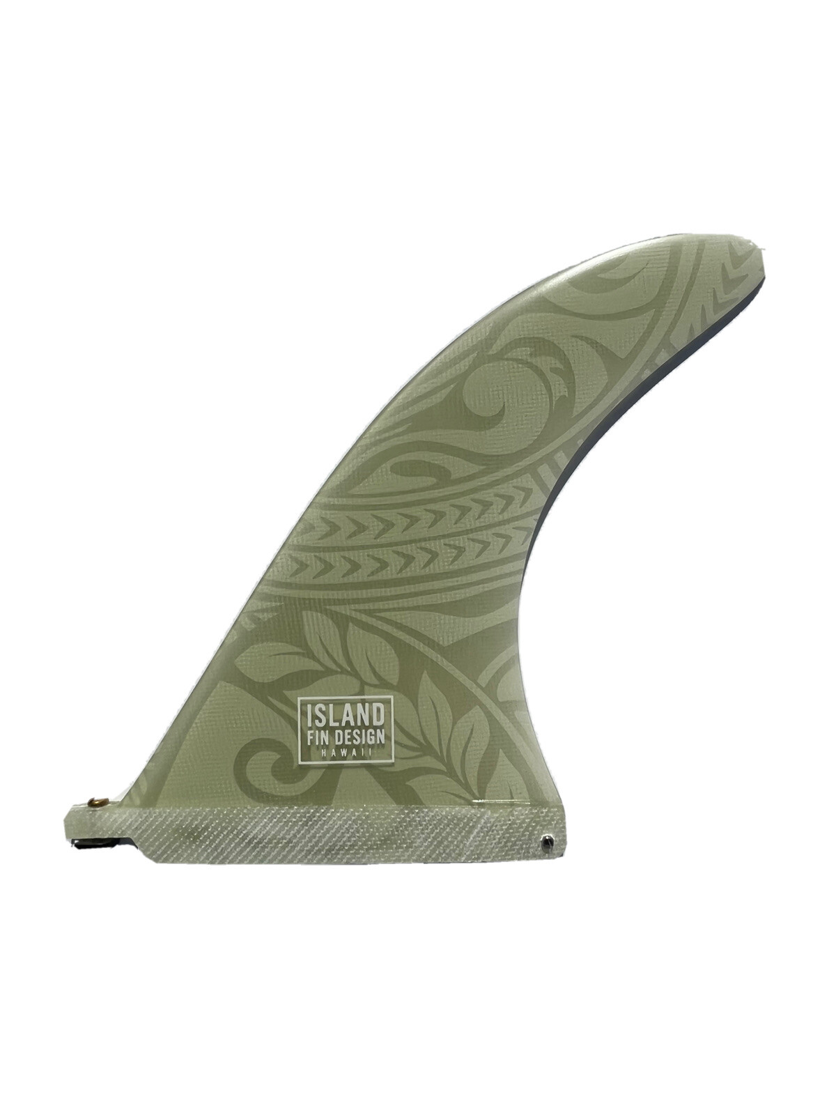 Island Fin Design Surfboard Longboard Fin 9.0” Hawaii Aloha Hand Made ...
