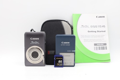 CANON PowerShot ELPH 100 HS 12.1 MP Ultra Compact Camera [Excellent ...