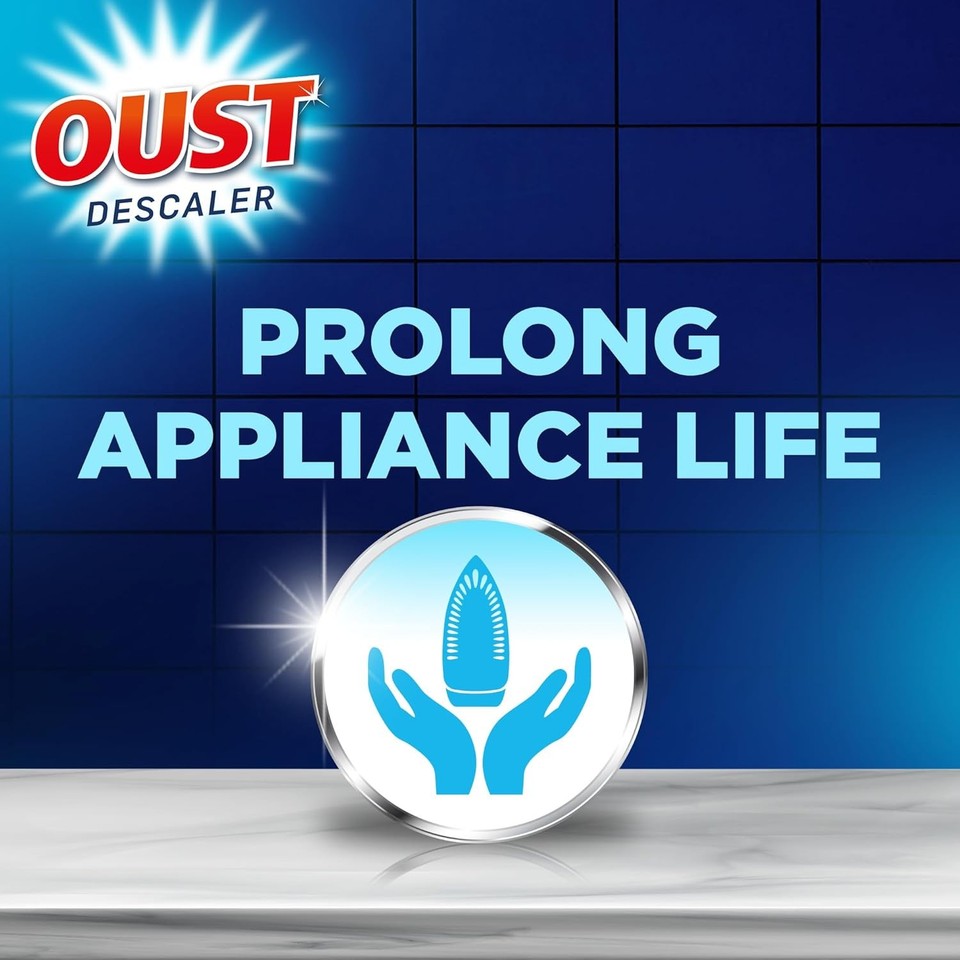 Oust Dishwasher and Washing Machine, Descaler, 2 x 75 g | eBay UK