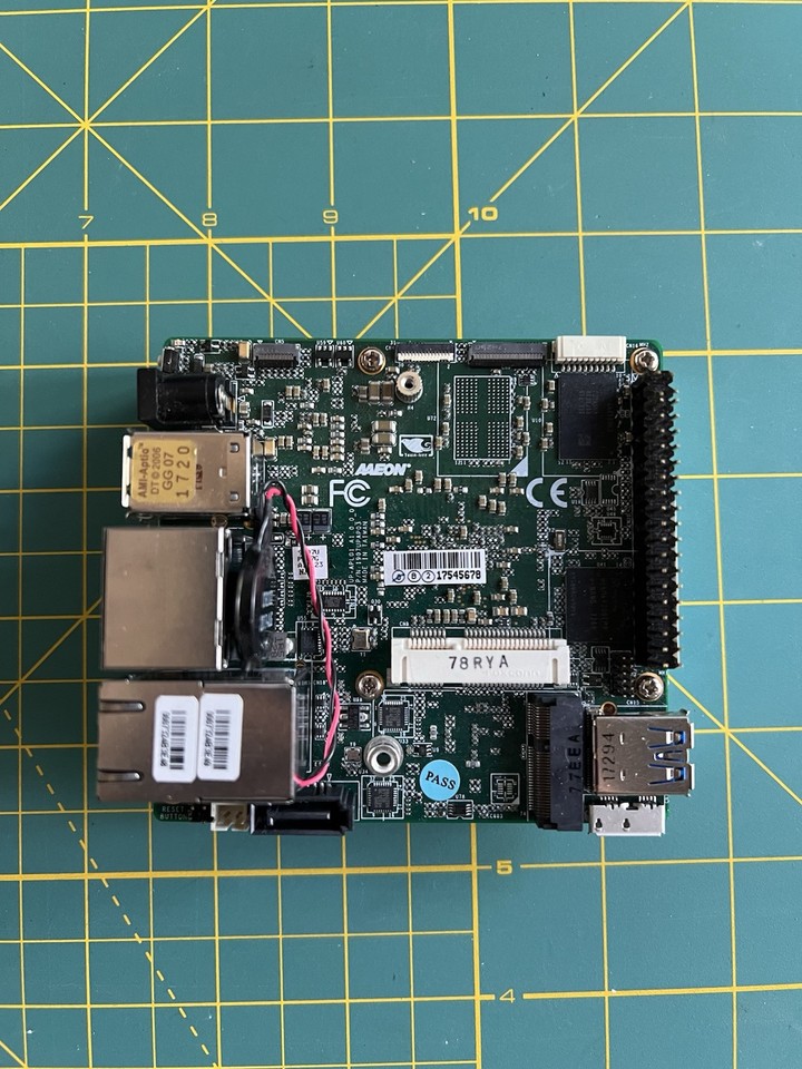 Single Board Computer UP Squared board Apollo Lake Intel Celeron ...