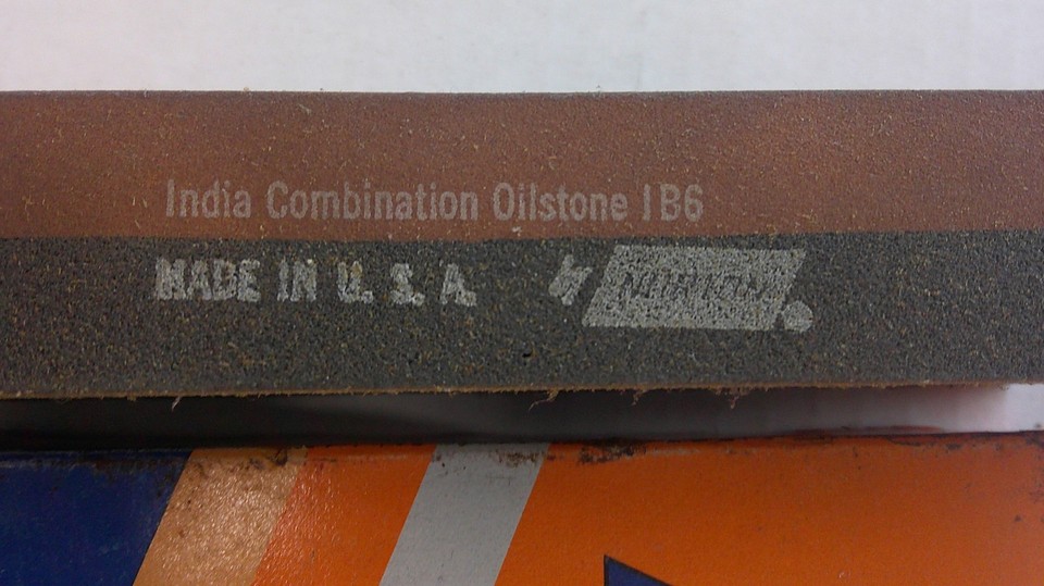 4 Four / Sharpening Stones NORTON CARBORUNDUM India Oilstones | eBay