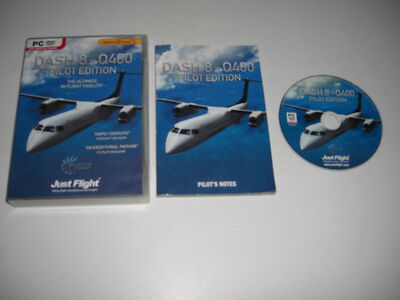DASH 8 - Q400 Pilot Edition Pc DVD Add-On 8-Q400 Flight Simulator Sim X ...