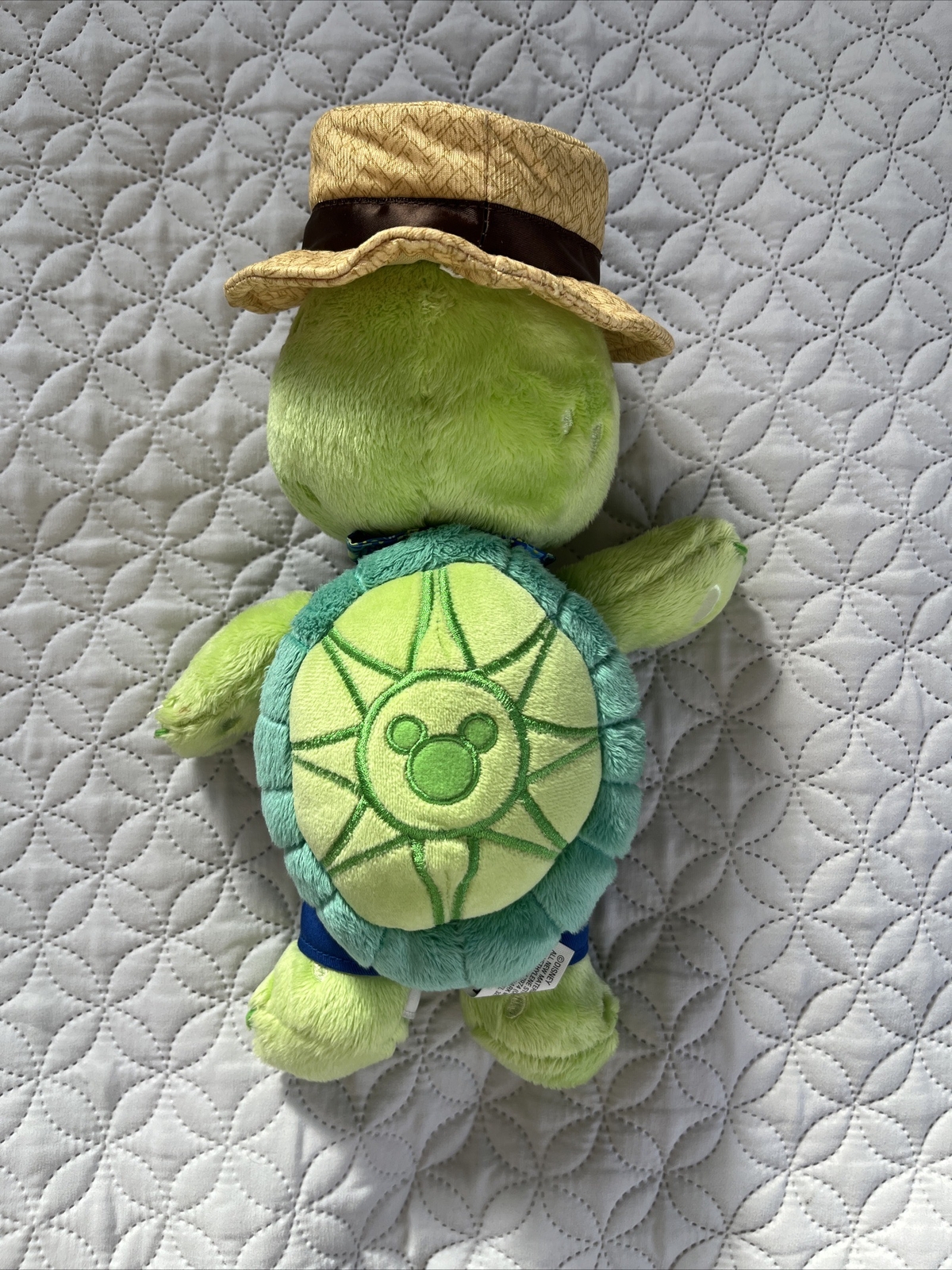 Disney Parks Olu Mel Plush w/ Hat Aulani Resort Exclusive Duffy Turtle ...