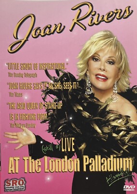 Joan Rivers - Live at the London Palladium - DVD - Free Postage ...