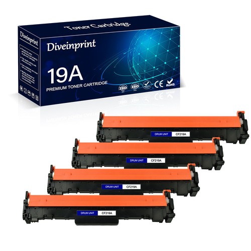 4PK CF219A Drum Unit Compatible for HP 19A LaserJet Pro M102a M104w ...