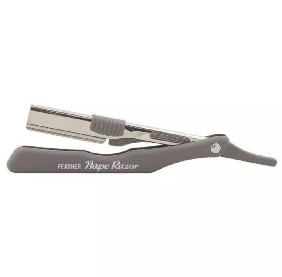 Feather Grey Nape and Body Razor Made in Japan | eBay