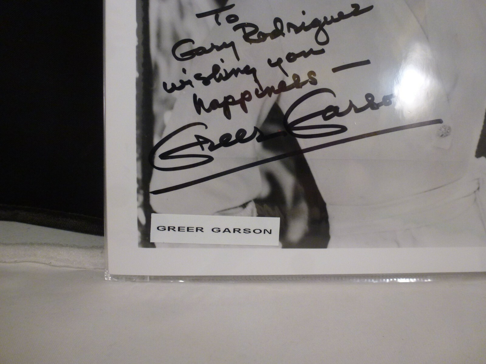 GREER GARSON Hand Signed 8 X 10 " Photo Autograph authentic ! | eBay