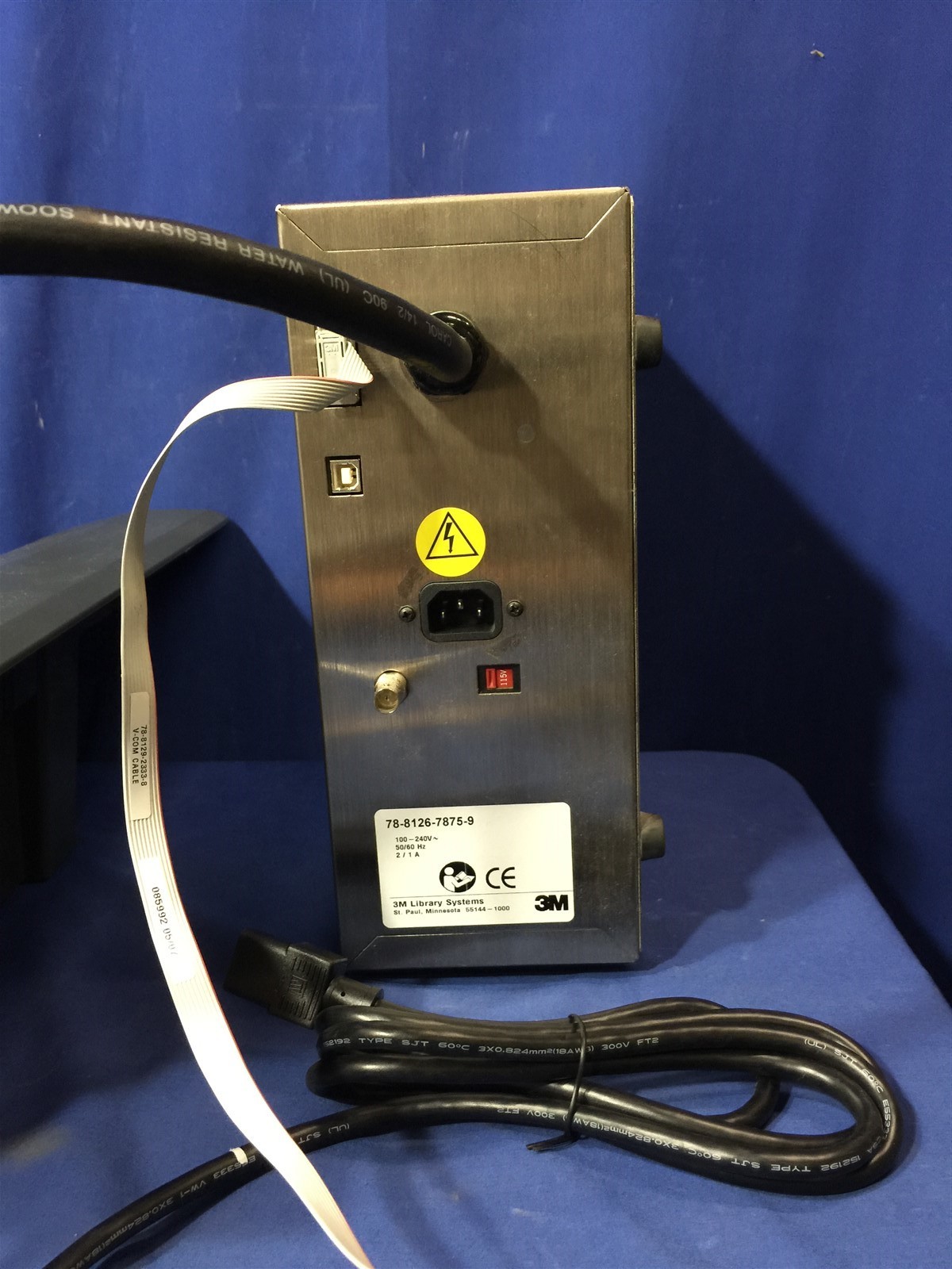 3M 78-8126-7875-9 3M Library Systems High Voltage Supply Box with De ...