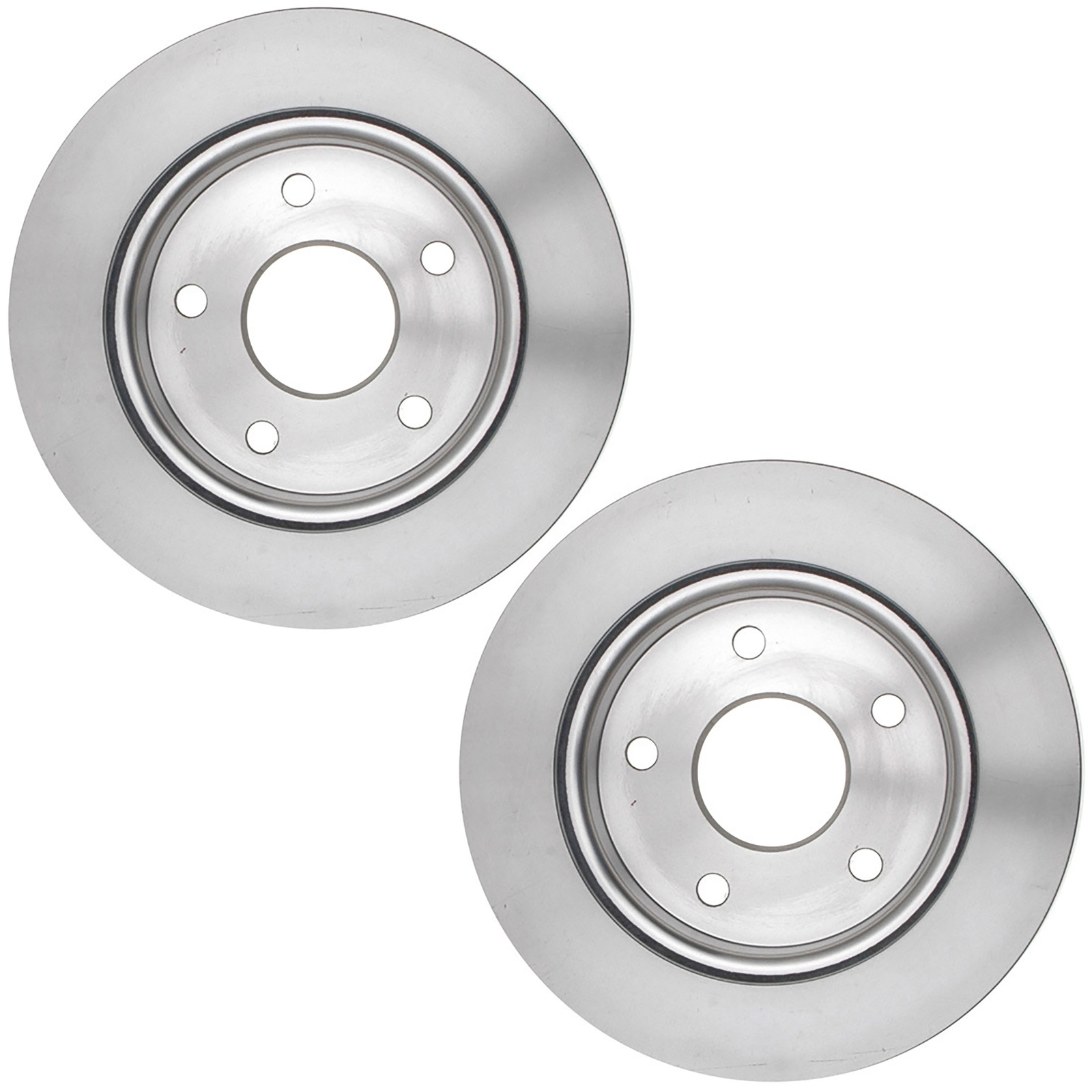 Pair Set of 2 Coated Front Disc Brake Rotors ACDelco For Dodge ...