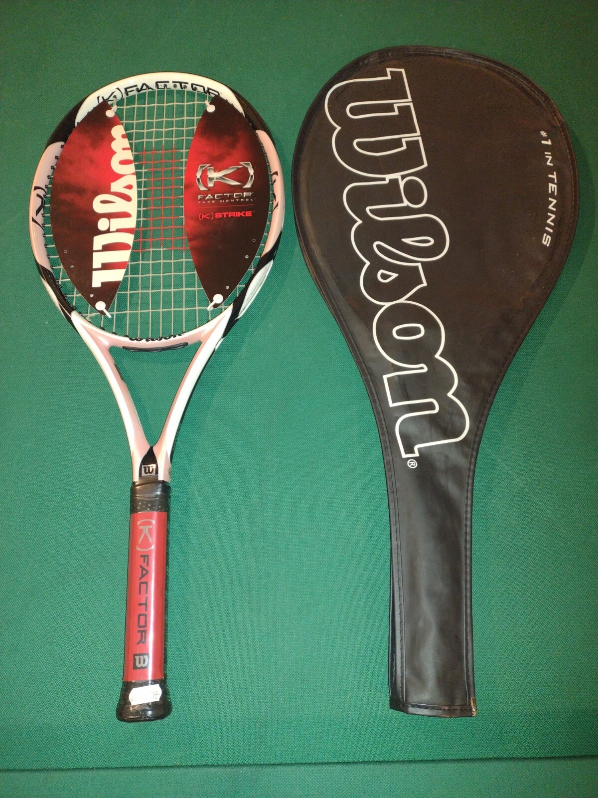 New Wilson #1 in Tennis (K) Factor Take Control STRIKE | eBay