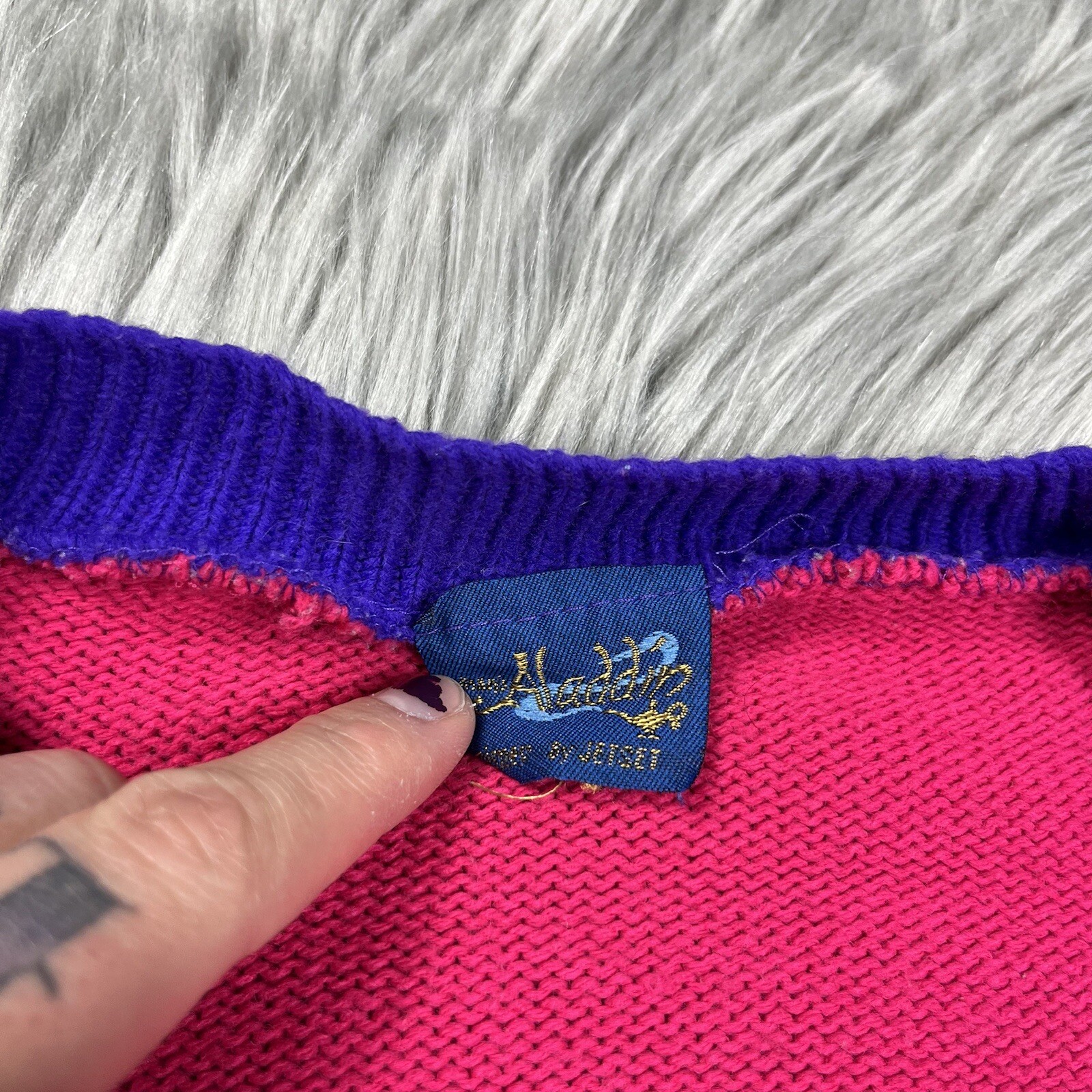 Vintage 90s Disney Aladdin Jasmine Girls Pink Cardiga… - Gem