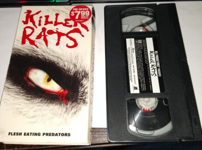 Sara Downing KILLER RATS Ron Perlman VHS VIDEOTAPE free ship | eBay