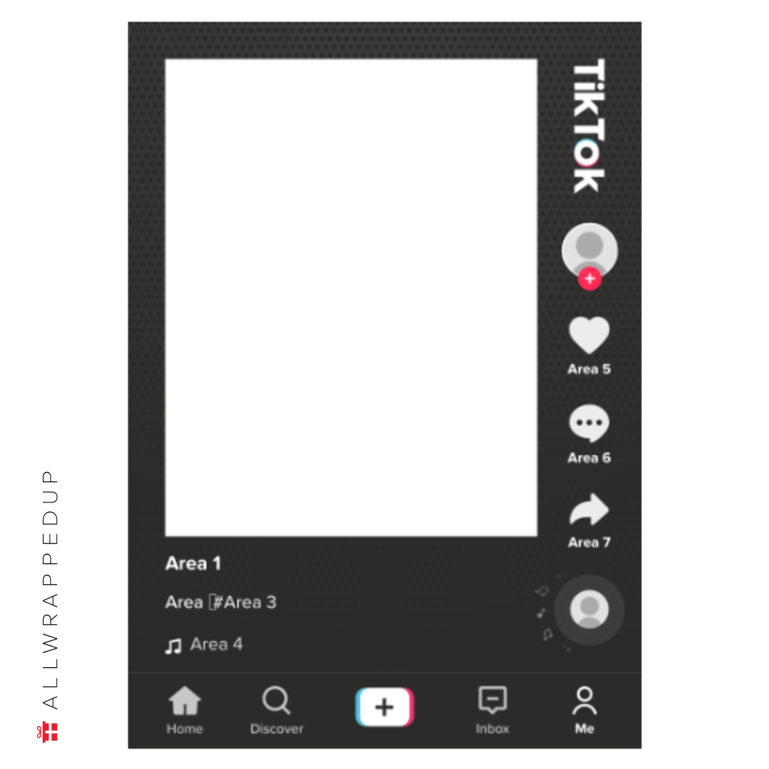 Personalised TikTok selfie frame, birthday, cut out, A2, Party Prop ...