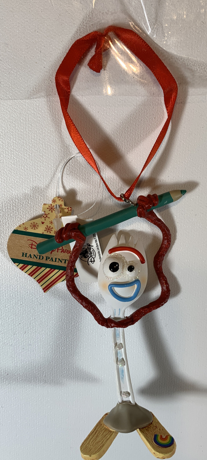 Disney Parks Toy Story 4 Forky w/ Pencil Hand Painted Christmas ...