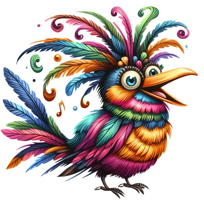6X 18X18 Car Sticker Crazy Bird Decal Weatherproof Vinyl Sticker | eBay ...