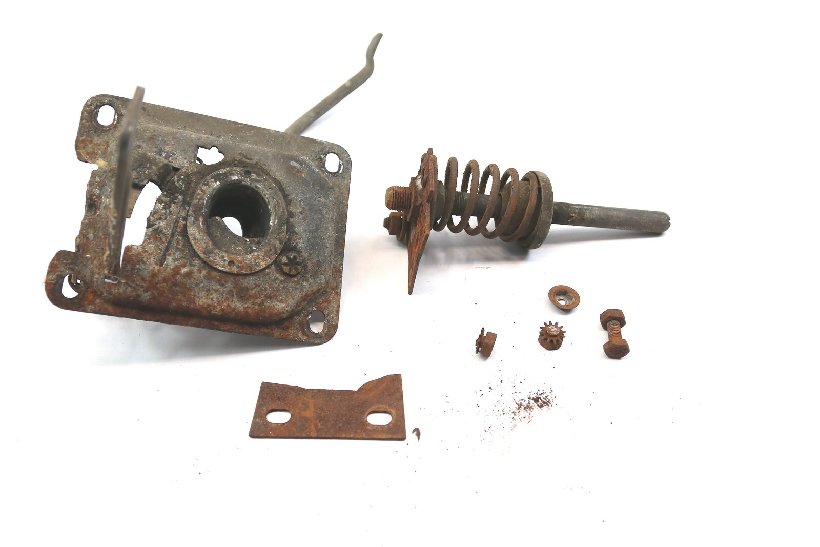 VINTAGE 1956 PACKARD CLIPPER HOOD LATCH LOCK ASSEMBLY OEM ORIGINAL USED ...