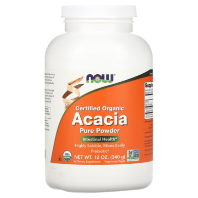 3 x Acacia Organic Pure Powder, 340 grams(1020 Grams/3 Bottles) | eBay