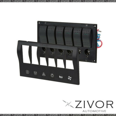 New NARVA Switch Panel 6 Way With Circuit Breaker 63194 *By Zivor* | eBay