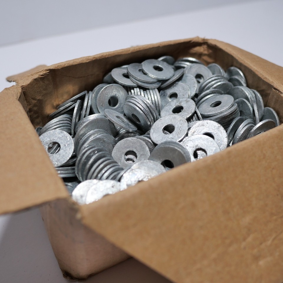Flat Washer Galvanised M19 2.3kg/Box 700pcs Heavy Duty Washer 19mm (S83 ...