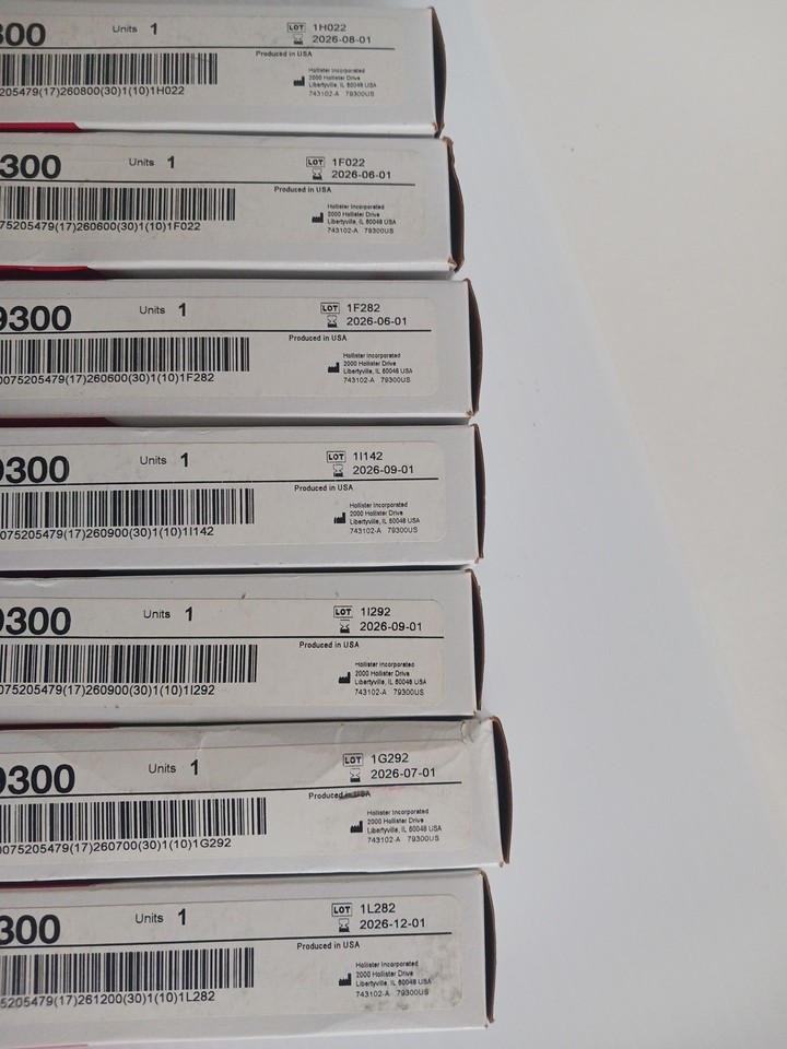 Lot of 7 Hollister 79300 Adapt Ostomy Paste, 2.1oz. Tube EXP 2026 | eBay