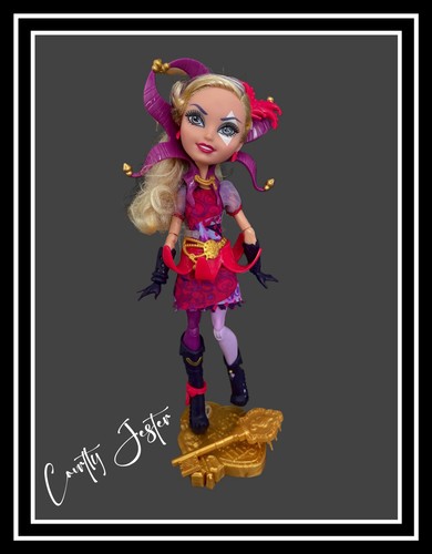 Ever After High Courtly Jester Way Too Wonderland With Stand | eBay