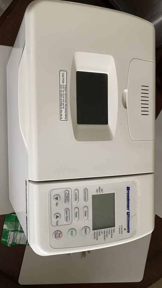 Breadman Ultimate TR2200C Bread Machine Maker Baking Automatic 1 to 2 LB | eBay