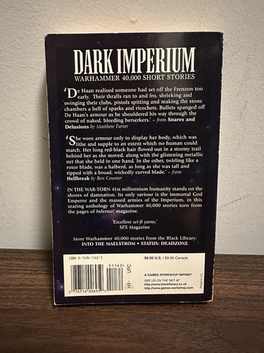 Dark Imperium Black Library Games Workshop Warhammer 40K Vintage Book ...