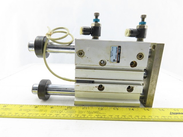 SMC MGPM32-S4663-75 Compact Guide Air Cylinder 3" Stroke for sale ...