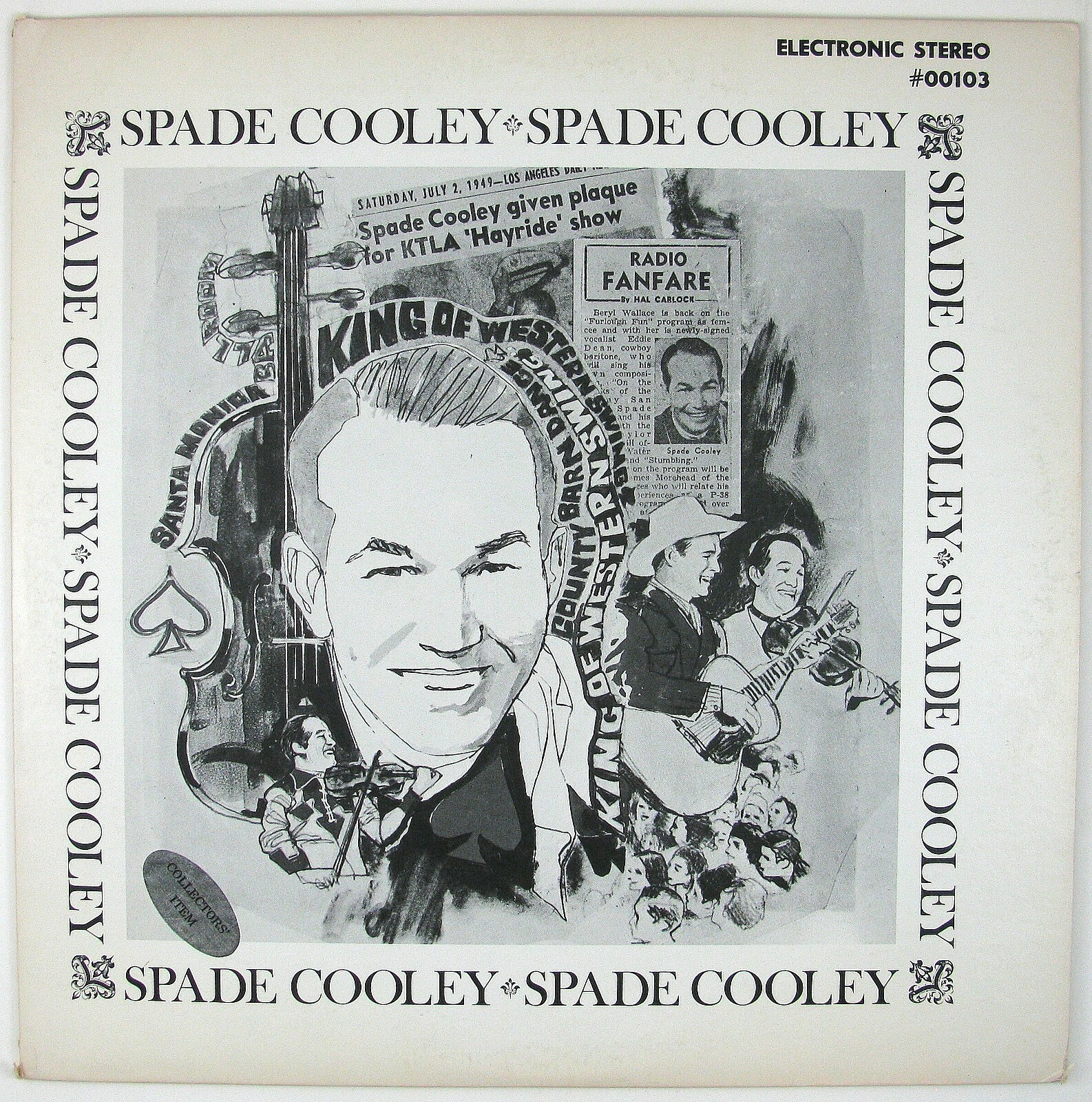 SPADE COOLEY KING OF WESTERN MUSIC LP 1978 WESTERN SWING NM- NM- | eBay