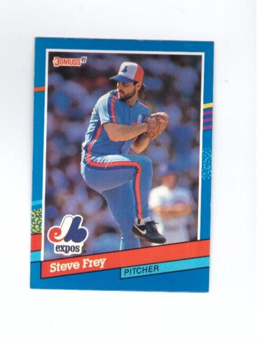 1991 Donruss Baseball Card #292 Steve Frey Expos | eBay