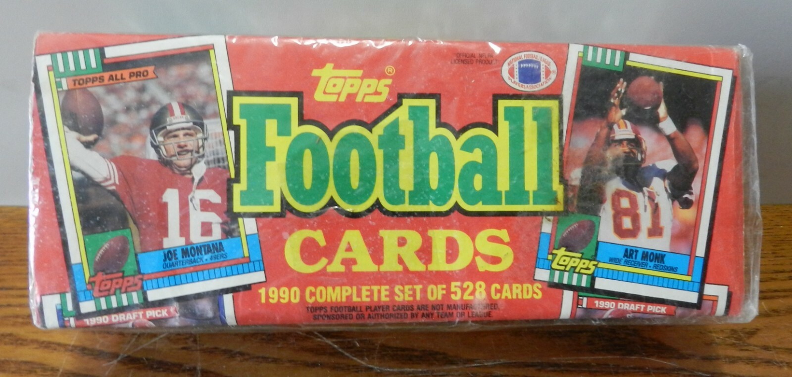 1990 Topps Football Factory Sealed complete set of 528 cards | eBay