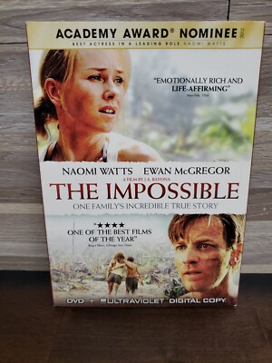 The Impossible [New DVD] UV/HD Digital Copy, Widescreen, Ac-3/Dolby ...