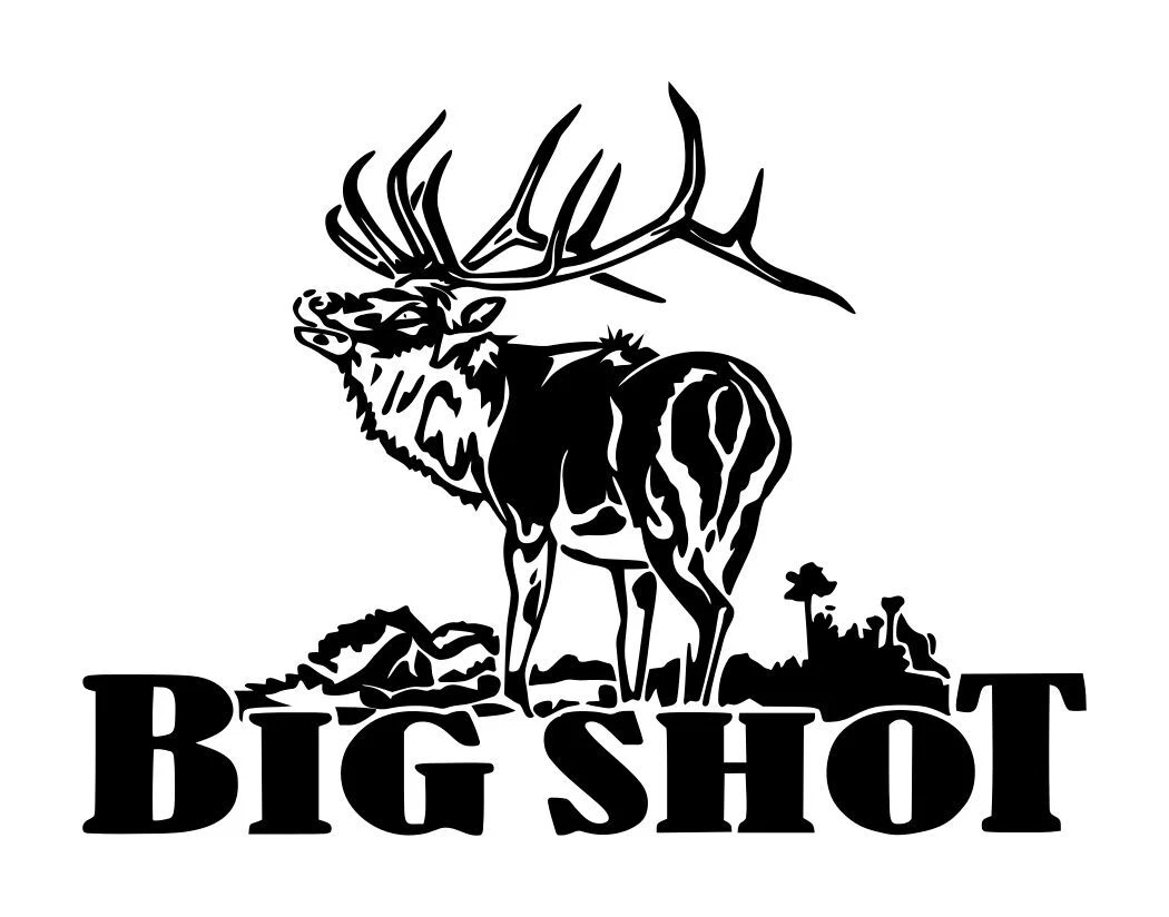 Elk Hunting Decals