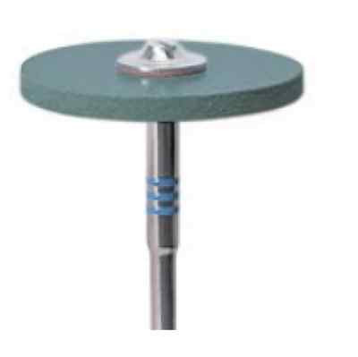 Edenta Blue 3001HP Diamond High Polish Round Flat Edge Wheel 25 x 2mm ...