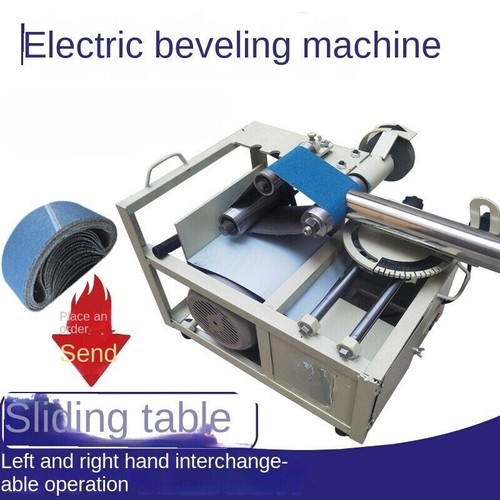 Stainless Steel Beveling Machine Convenient Stair Handrail Grinding Arc ...