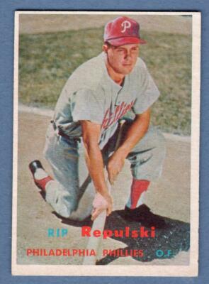 1957 Topps #245 Rip Repulski EX GO215 | eBay