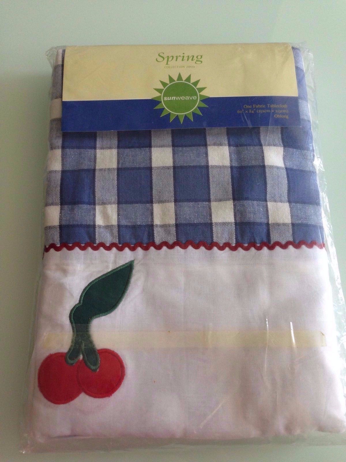 Homewear & Sunweave Table Linen Tablecloth, 60"x84", Various Colors | eBay