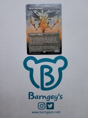 Matter Reshaper,Rare,NM,Extended Art,Secret Lair,MTG,Barngey's,Singles ...