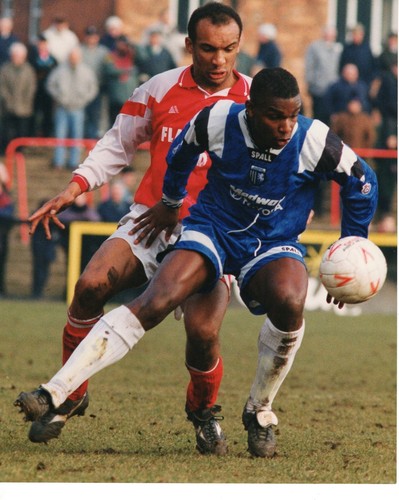 Original Press Photograph Scarborough FC v Gillingham Jason Rockett 19. ...