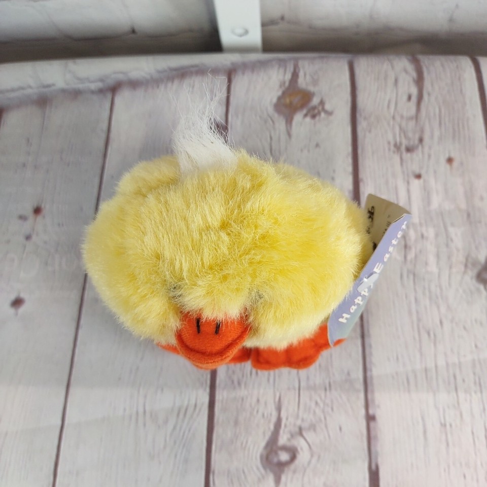 Easter Duck 5" Plush Yellow Duck Duckling NWT Lynn's Hallmark | eBay
