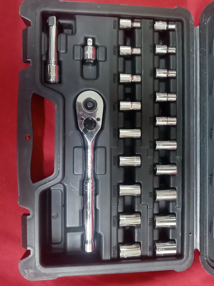 Stanley STMT71648 Mechanics Tool Set, 40 Pieces | eBay